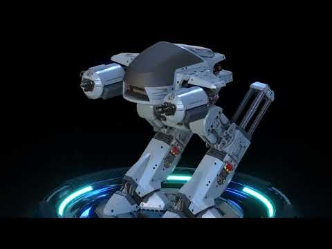 Enforcement Droid, Series 209 - ED209 — Scifi-Meshes.com