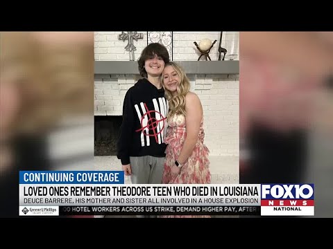 Family, friends struggle with loss of 16-year-old Theodore boy killed in Louisiana explosion