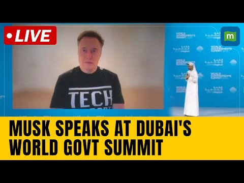 Live Elon Musk Live At The Dubai World Governments Summit 2025 | Dubai World Summit Live Day 1 |N18G