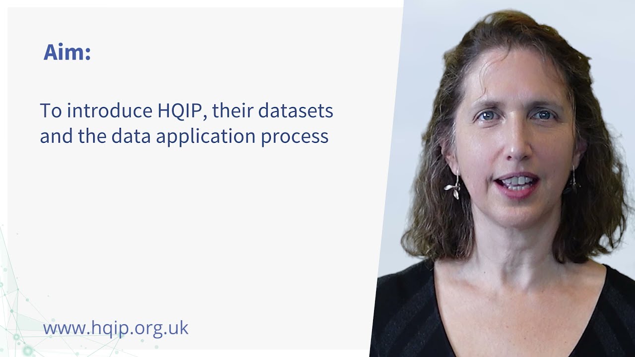 An introduction to applying for HQIP datasets