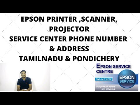 EPSON SERVICE CENTER ADDRESS , PHONE NUMBER TAMILNADU & PONDY