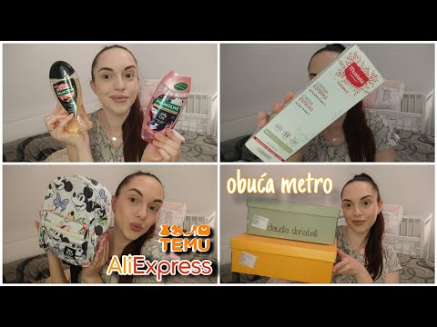 HAUL - Temu, AliExpress, Obuća Metro i malo kozmetike 🛍️