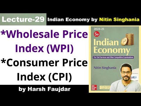 E29- Consumer Price Index(CPI) & Wholesale Price Index (WPI) | Nitin Singhania Indian Economy UPSC