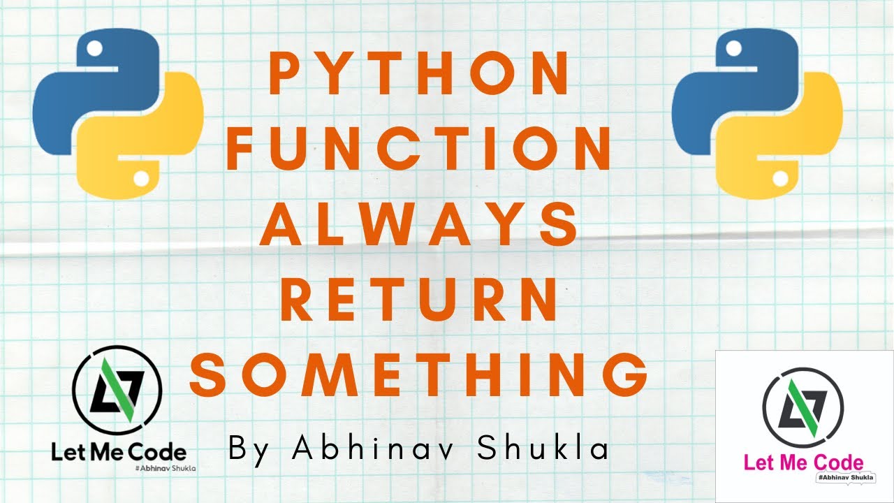 python functions always return something || full python tutorial in Hindi ||  #return #None