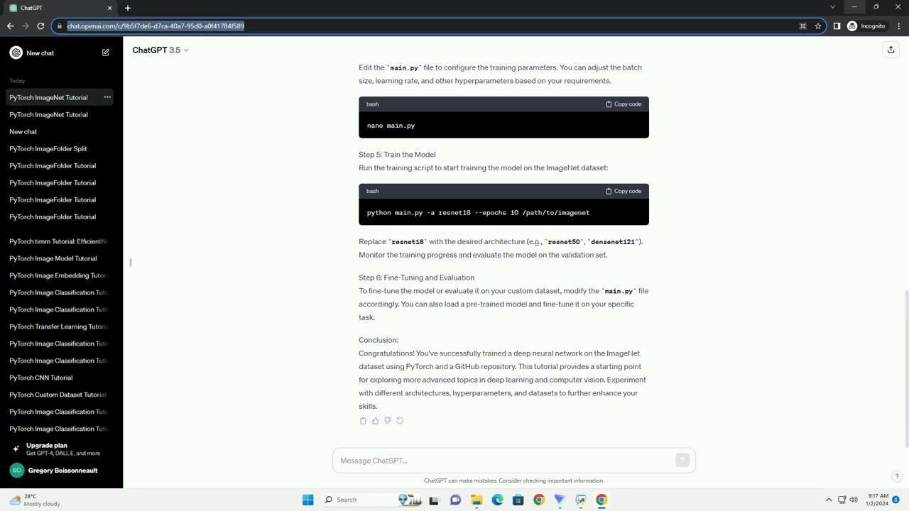 pytorch imagenet github