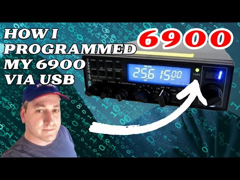 Programming the SS6900N for UK CB & Free band frequencies and testing