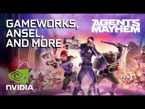 NVIDIA Tech in Agents of Mayhem