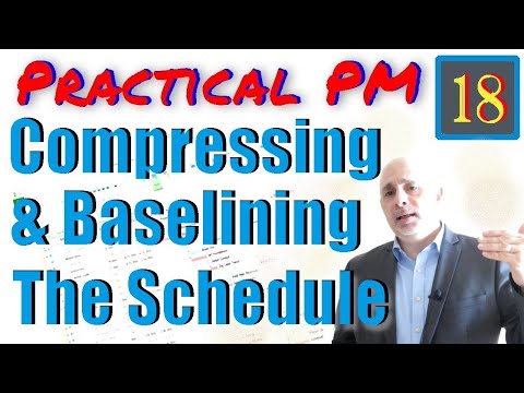 Fast Tracking, Crashing and Baselining the Schedule | Practical Project Management Training