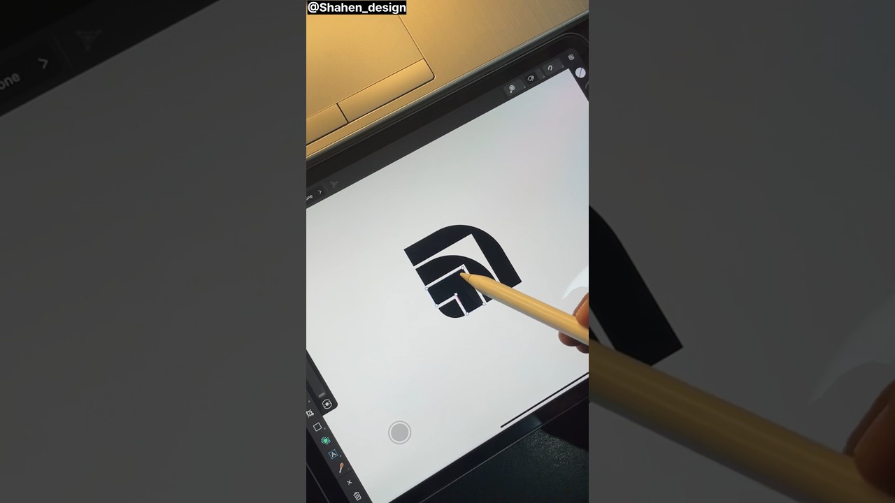 Wait for it 🤍✨ Tech Logo Design process #logodesigns