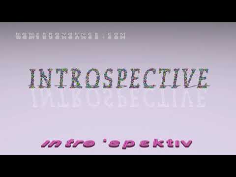 introspective - pronunciation + Examples in sentences and phrases