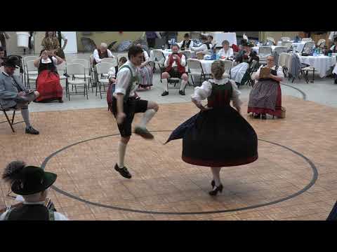 Domenic Riedmann & Tanya McDouall - 5th West Bezirksfest Einzelpreisplattln - 2018 - Leavenworth, WA