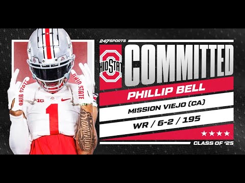 WATCH: 4-star WR Phillip Bell commits to Ohio State LIVE on 247Sports