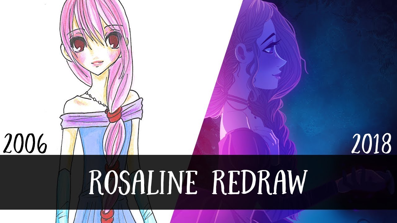 draw this again | rosaline | speedpaint