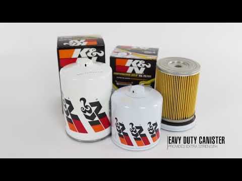 K&N Performance Gold® Wrench-Off® Oil Filters