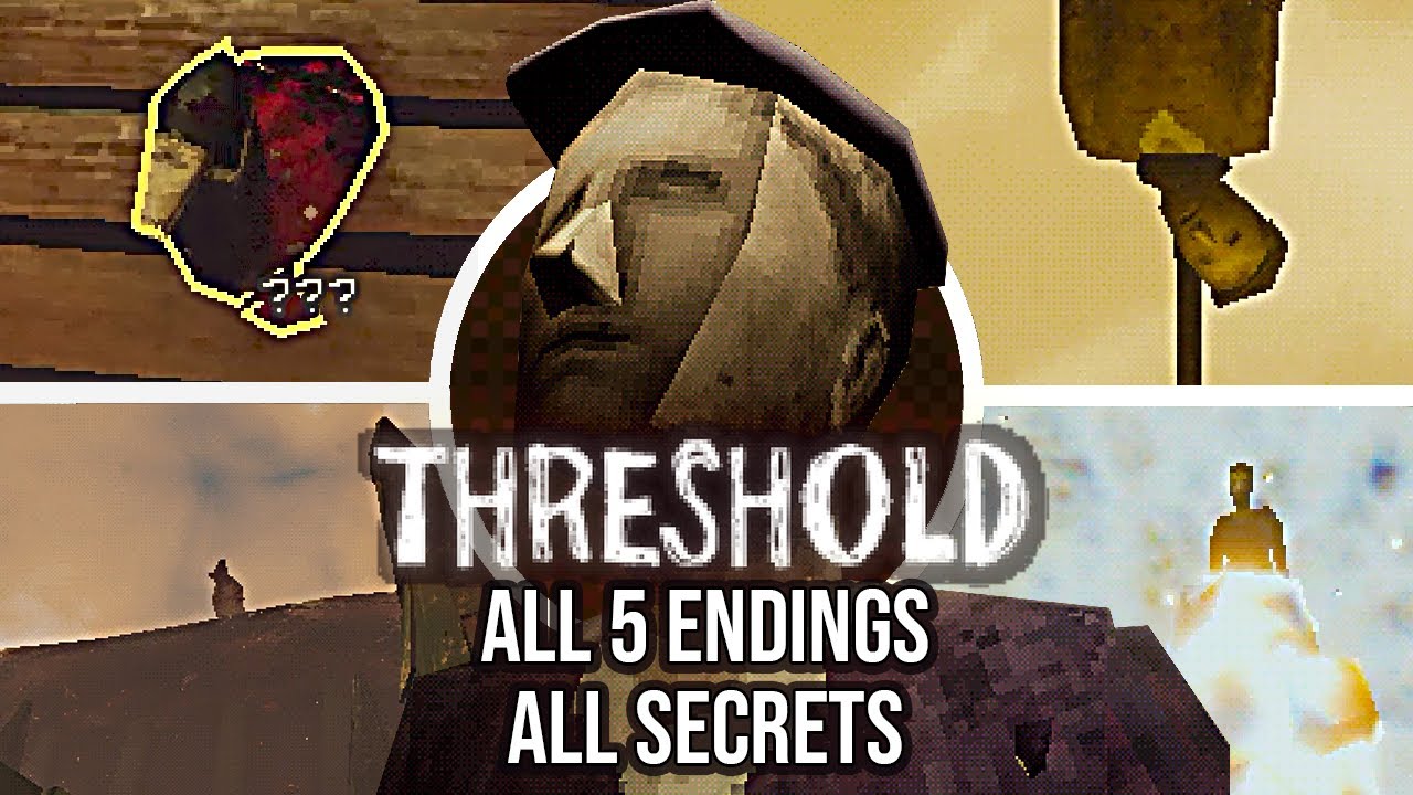 THRESHOLD - All 5 Endings + Secret Ending & All Secrets + Full Walkthrough (Showcase)