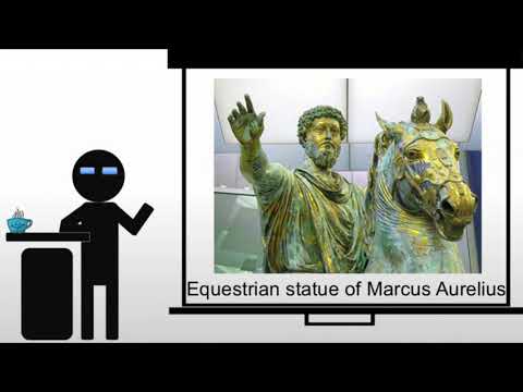 Roman Apartments and Equestrian Statue of Marcus Aurelius