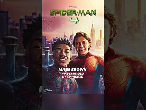 WHO SHOULD PLAY MILES MORALES IN SPIDER-MAN 4 #spiderman