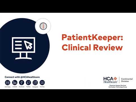 PatientKeeper - Clinical Review