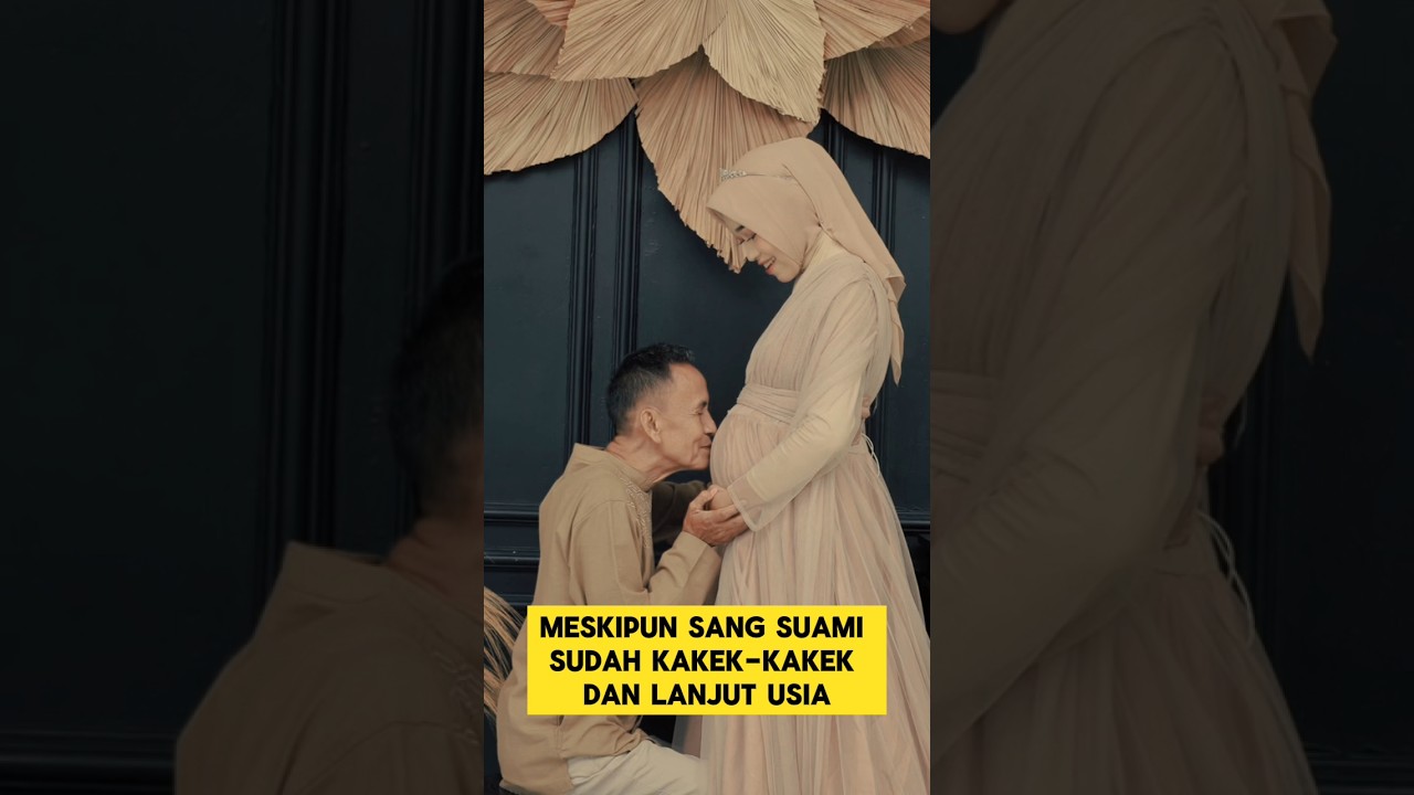 A very romantic married couple with a 40 year age difference ‼️#couple #romantic #pregnant #age d...