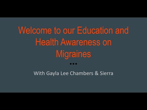 TWAM Health Education and Awareness Modules: 11 Migraines