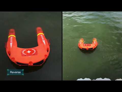 Intelligent Emergency Remote Control Lifebuoy Water Rescue Robot R2