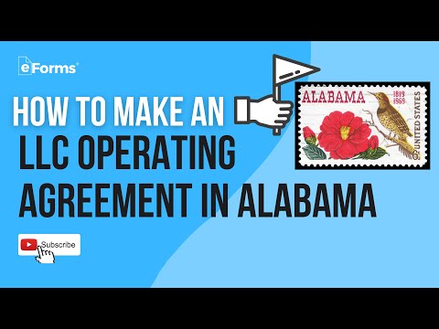 How to Make an Alabama LLC Operating Agreement
