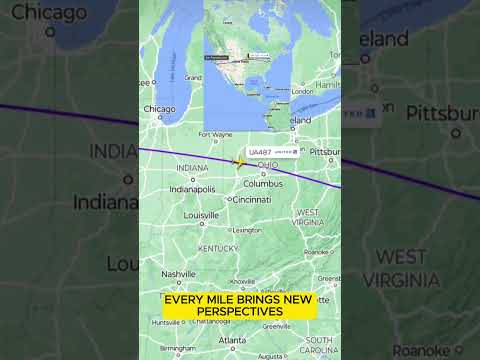 Longest Domestic U.S. Flight - SFO to IAD