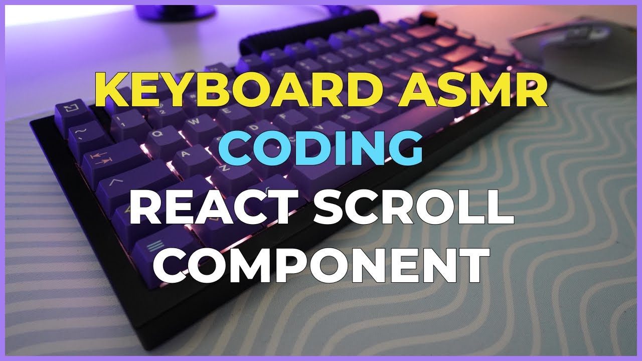 Create a React Horizontal Scroll Container | Keyboard ASMR | No Talking No Music