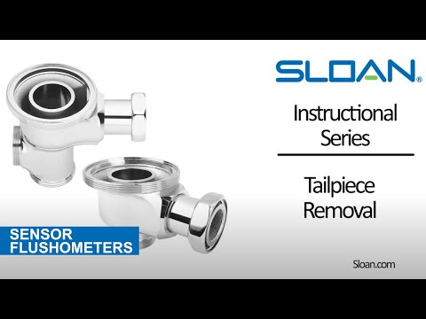 Flushometer Tailpiece Removal Instruction