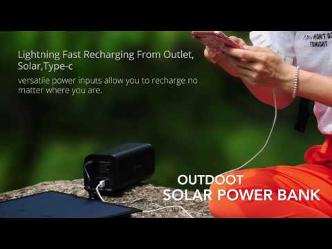 Enjoy life with Portable Solar Power Generator PS100N