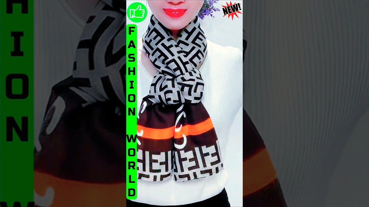 Fashion Hack! The Only Scarf Trick You Need!