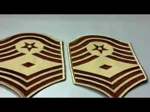 Chief Master Sergeant with First Sergeant Device Insignia