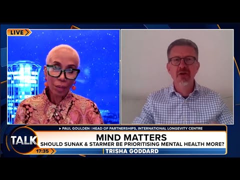 Trisha Goddard @TalkTV talks to ILC and @AgeUK about over 50's and mental health - 30 June 2024
