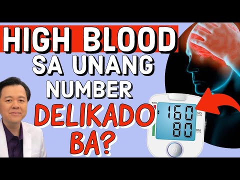 High Blood sa Unang Number, Delikado Ba? 160/80 (Isolated Systolic Hypertension).- By Doc Willie Ong