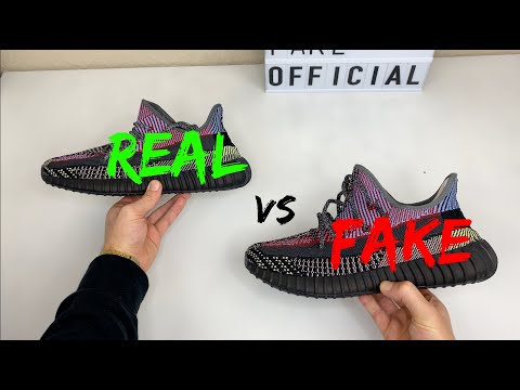 REAL VS FAKE! ADIDAS YEEZY 350 V2 YECHEIL COMPARISON!