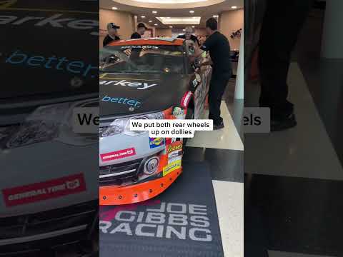 How we get a race car inside