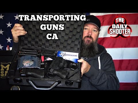 Transporting Firearms in California