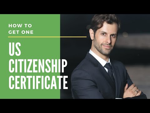 How to Get a US CITIZENSHIP Certificate? | Attorney Breaksdown