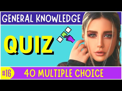 ⭐General Knowledge Quiz 2023 | Trivia Questions and Answers | Pub Quiz