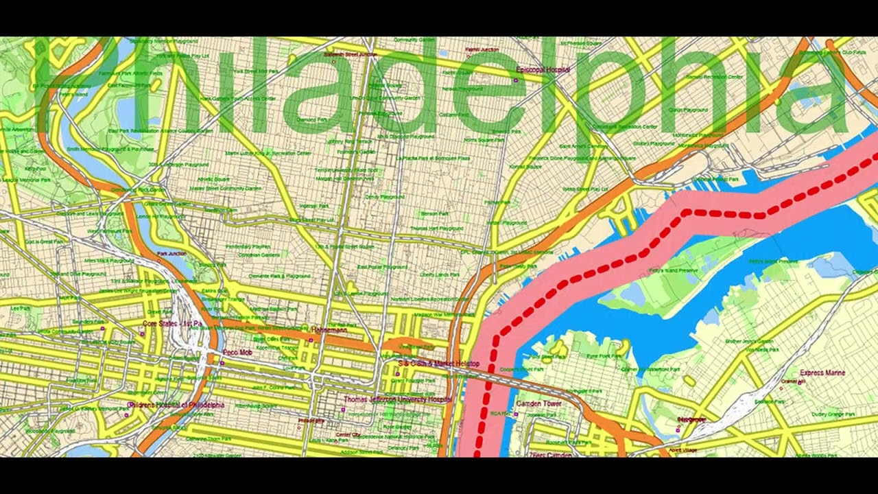 new york 100 mi radius hd vector map illustrator pdf
