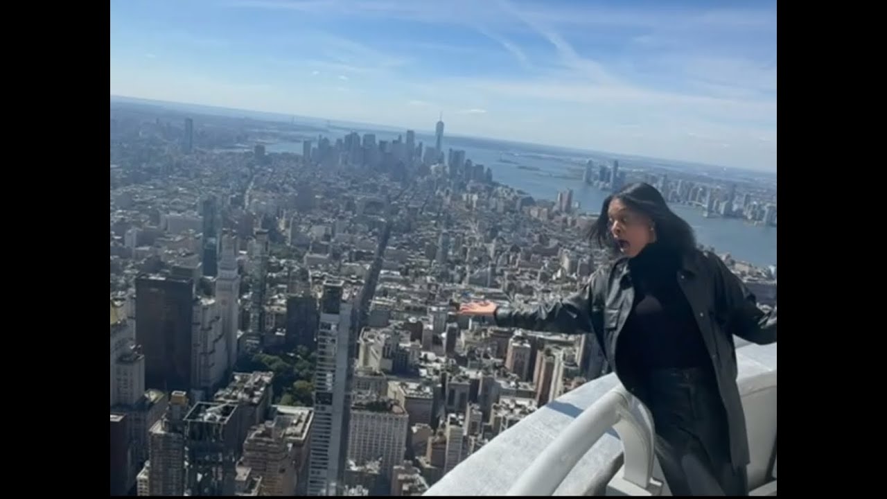 INSANE View From NYC’s Empire State Building 103rd Floor!