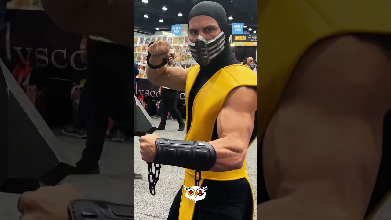 Mortal Kombat Scorpion (cosplay) LA Comic Con 2022