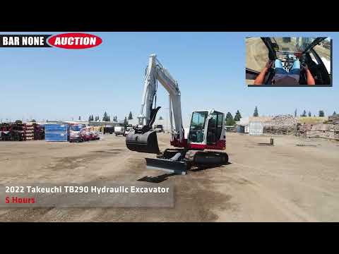 2022 Takeuchi TB290 Hydraulic Excavator