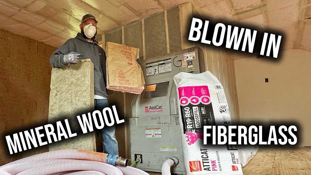 How to Install Insulation | Mineral Wool, Fiberglass & Blown-In