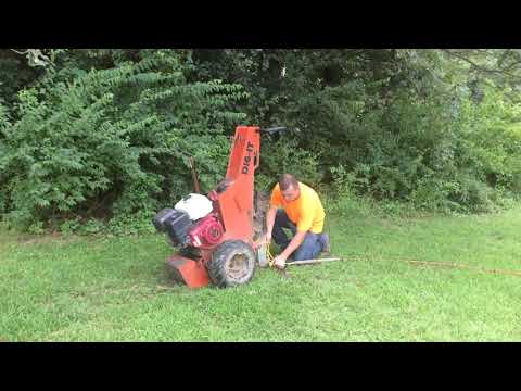 Pulling 3/4” conduit with Ditch Witch 100sx