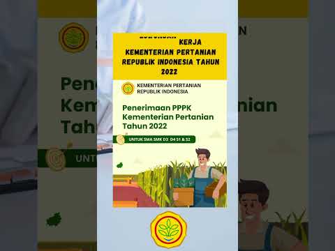 Lowongan Kerja Kementerian Pertanian Republik Indonesia Tahun 2022
