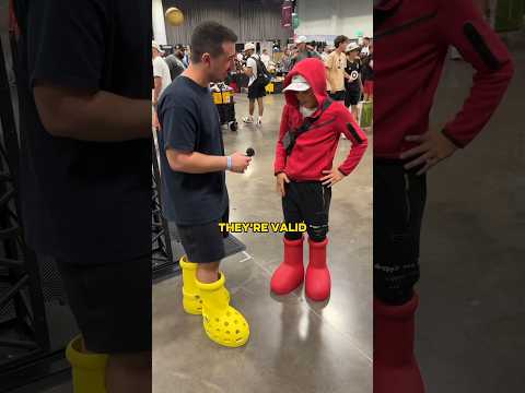 Would You Wear the MSCHF Crocs Big Yellow Boots?🤔