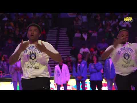 Phi Beta Sigma Brings That Blue & White Fire to the MEAC Basketball Tournament! π₯πβͺ