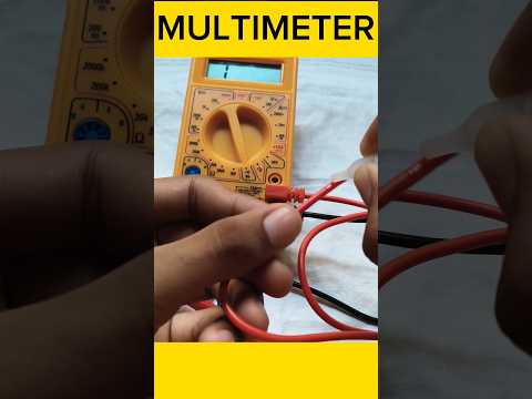 Multimeter repair in 5Rs 🤑 only #shorts #project #experiment