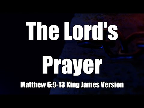 Lord's Prayer (KJV) 8 hours For Sleep & Meditation